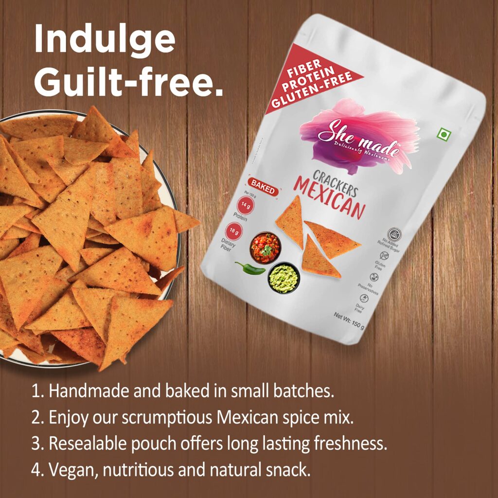 Mexican Crackers - Shemade Foods | she made food